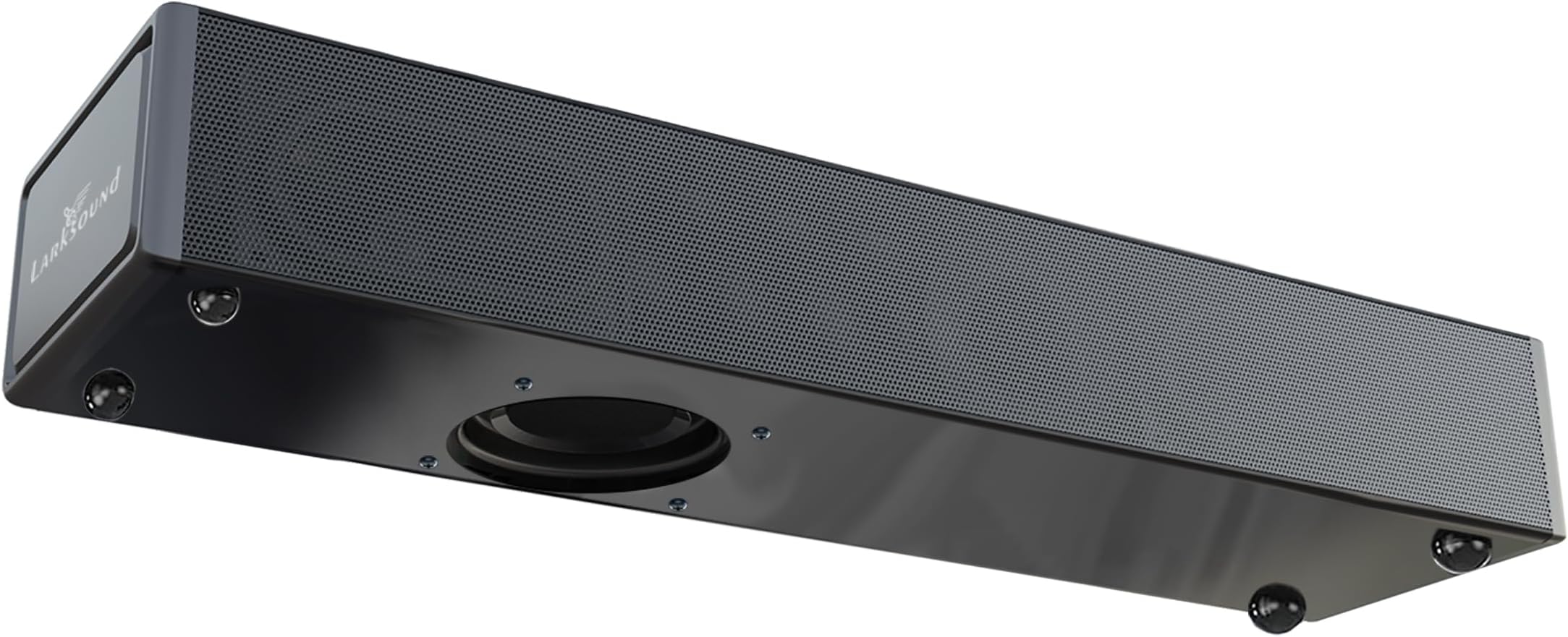 Amazon.com: LARKSOUND 2.1 CH Sound Bar with Built-in Subwoofer, Small ...