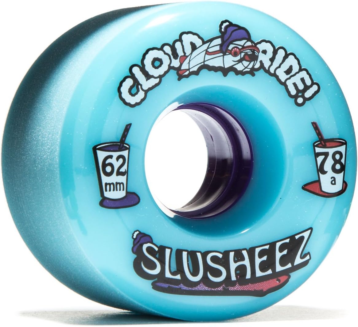 Amazon.com : Cloud Ride! Slusheez Longboard Wheels - 62mm 78a : Sports ...