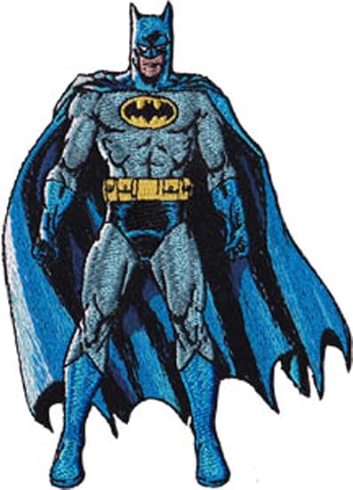 Amazon.com: Application Batman Figure Patch : Clothing, Shoes & Jewelry