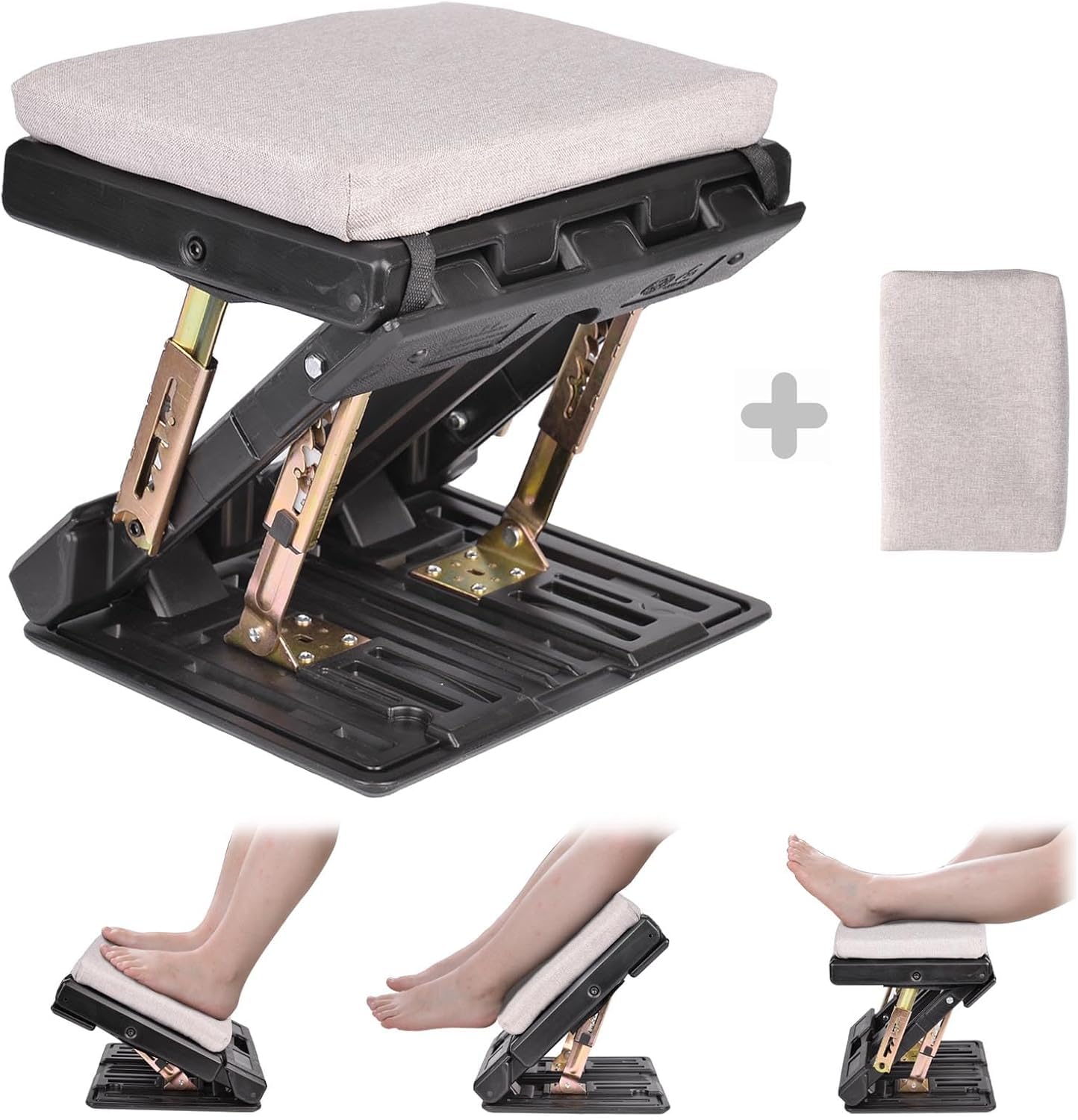 Snapklik.com : Scalebeard Adjustable Foot Rest For Under Desk At Work
