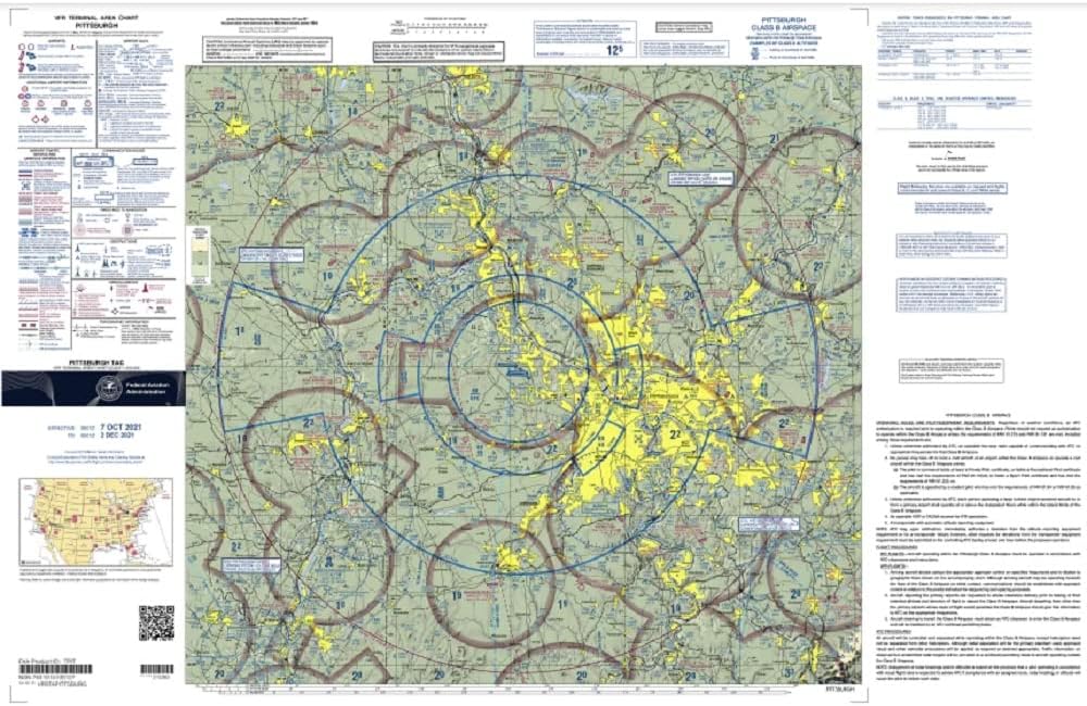 Amazon.com: Expired FAA Pittsburgh Terminal Area Chart (TPIT ...