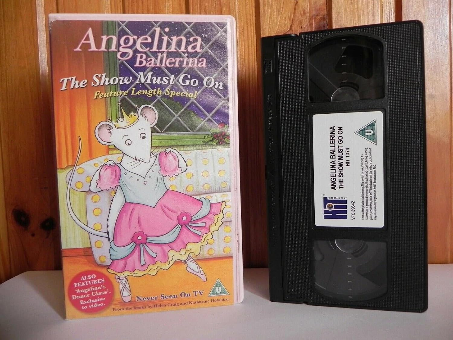Angelina Ballerina [VHS] : Finty Williams, Jo Wyatt, Keith Wickham ...
