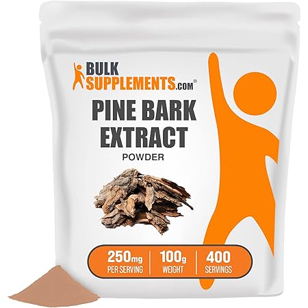 Amazon.com: BULKSUPPLEMENTS.COM Pine Bark Extract Powder - Herbal ...