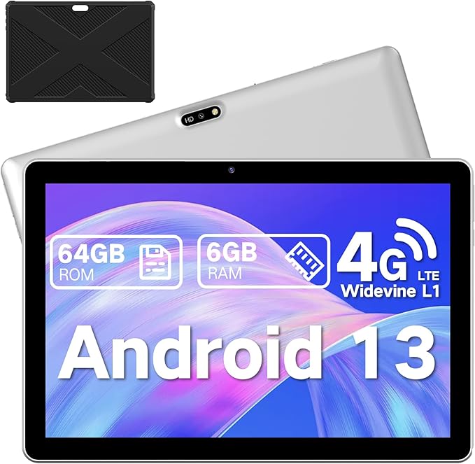 Amazon.com : NINTAUS Tablet 10.1 inch Android 13 Tablets, 4G Cellular ...