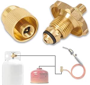 Amazon.com : Cybring Versatile Gas Adapter for MAPP Torch - Connects ...