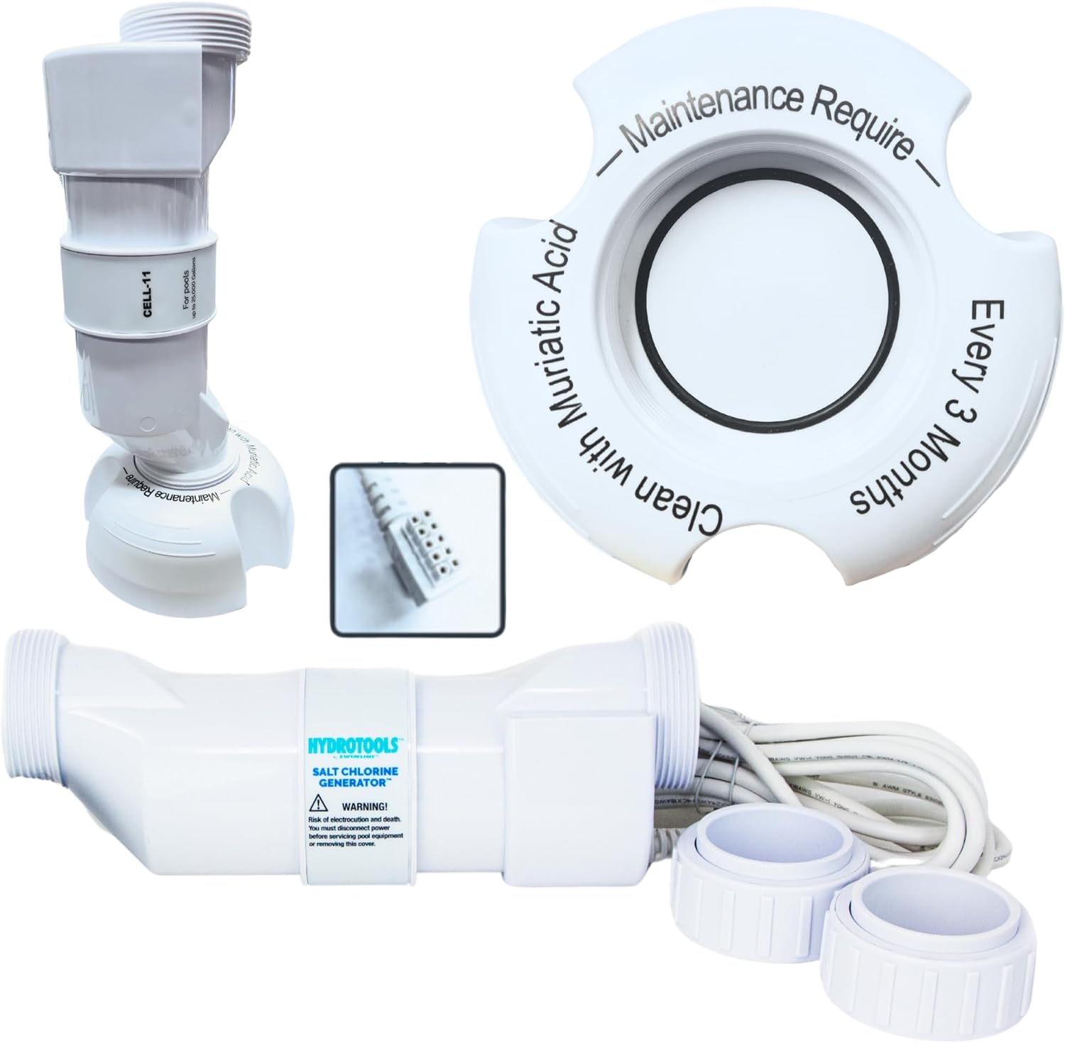 Amazon.com: SWIMLINE HYDROTOOLS Pool Salt Replacement Cell for Water ...