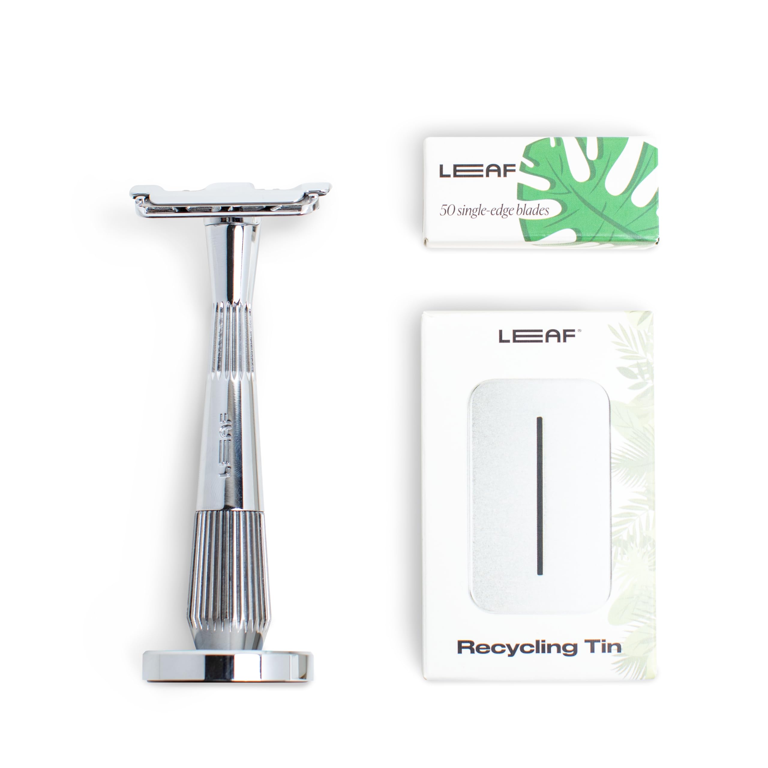 Amazon.com: Leaf Shave | The Twig Razor Set, Chrome - Includes 1x Twig Razor, 1x Matching Twig ...
