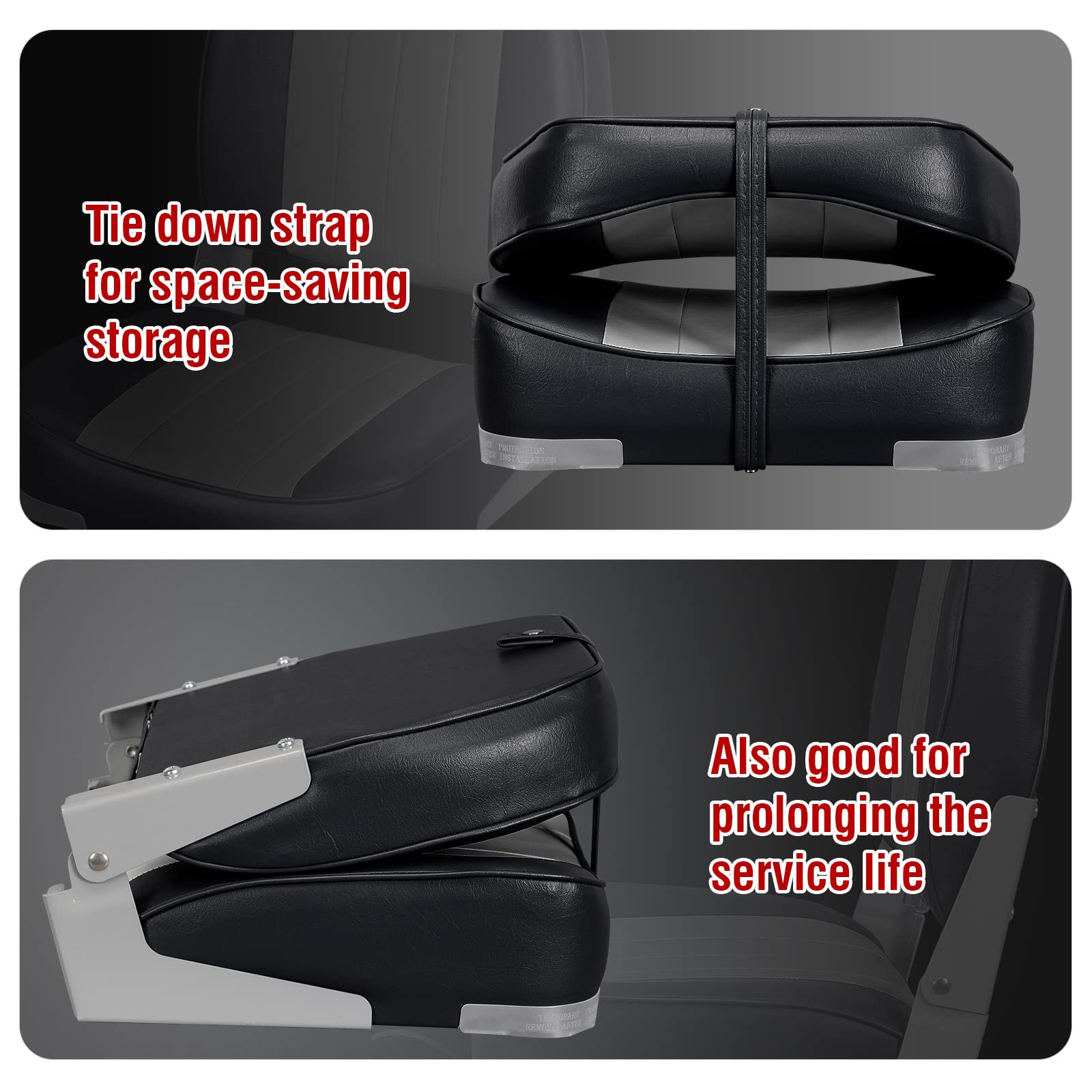 Snapklik.com : Leader Accessories A Pair Of Low Back Folding Fishing ...