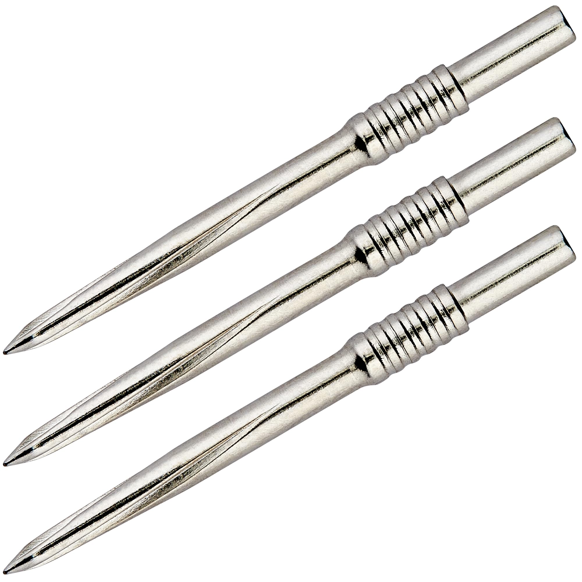Snapklik.com : Volute Replacement Steel Tip Dart Points Nickel Plated ...