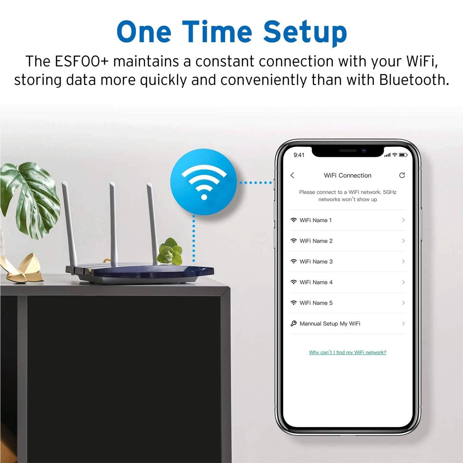 Snapklik.com : Smart WiFi Body Fat Scale, Accurate Digital Bathroom ...