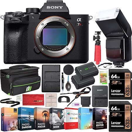 Amazon.com : Sony Alpha 7R IV Full Frame Mirrorless Interchangeable Lens Camera w/High ...