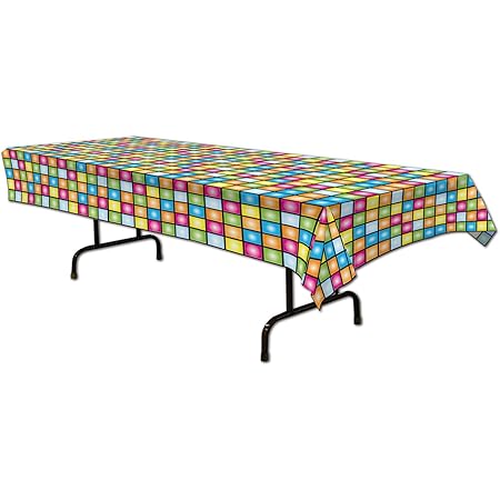 Amazon.com: Disco Tablecover Party Accessory (Value 3-Pack) : Home ...