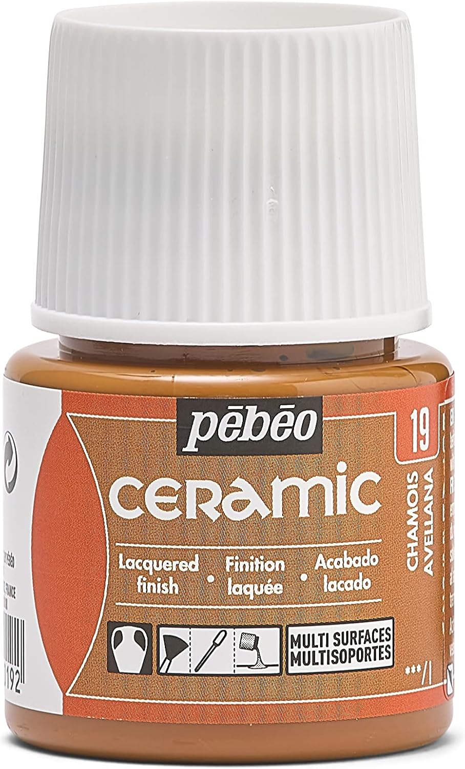 Amazon.com: Pebeo 025-019 Ceramic, Enamel Effect Paint, 45 ml Bottle ...