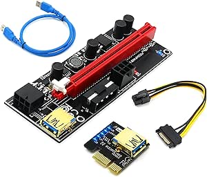Amazon.co.jp: giyumi PCIE Graphic Card Extension Cable Adapter Usb3.0 ...