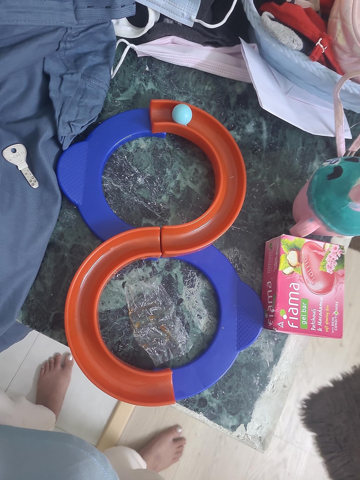 FunBlast Loop Balancing Track Toy - Balancing Game, Bouncing Ball for ...