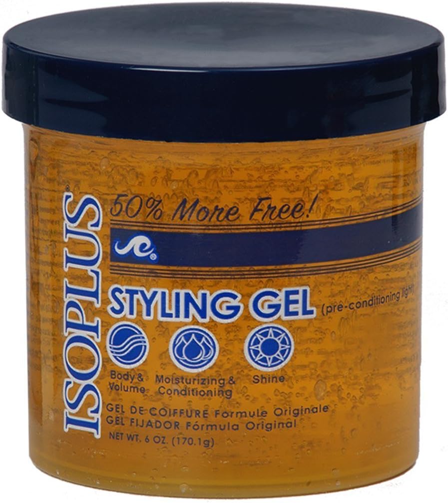 Amazon.com : Isoplus Hair Gel Style Lt Bonus, 6 Oz : Beauty & Personal Care