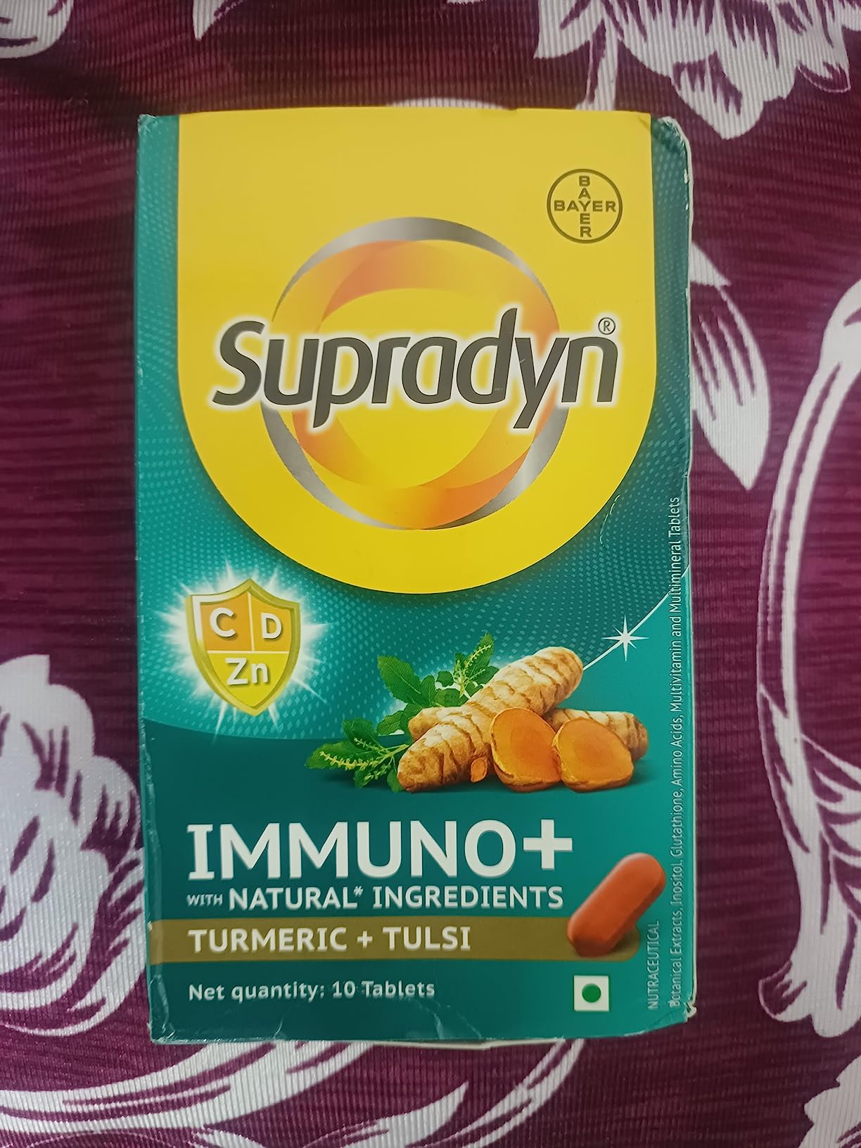 Supradyn Immuno +, Multivitamin Vit C, Vit D, Zinc, Unique blend of ...