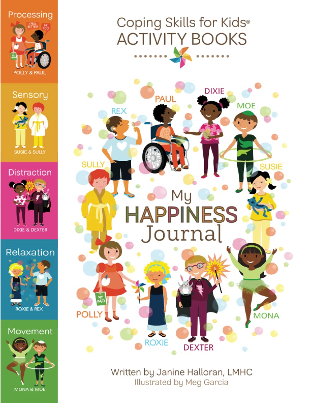 Coping Skills for Kids Activity Books: My Happiness Journal: Halloran ...