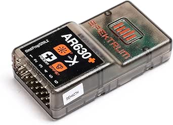 Amazon.com: Spektrum AR630+ 6 Channel AS3X+ & Safe Receiver SPM-1030 ...