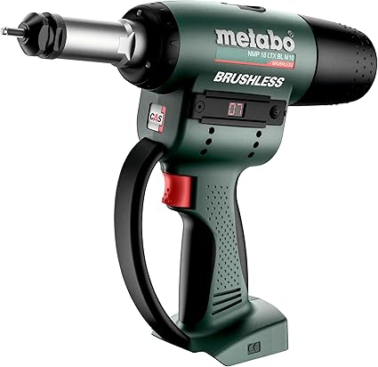 Amazon.com: Metabo 18V Cordless Rivet Nut Gun | Tool Only - No Battery ...