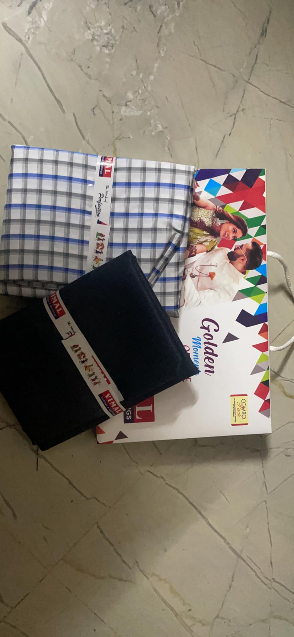 Buy Gwalior Men's Poly Cotton Shirt and Trouser Fabric (Multicolour_1 ...