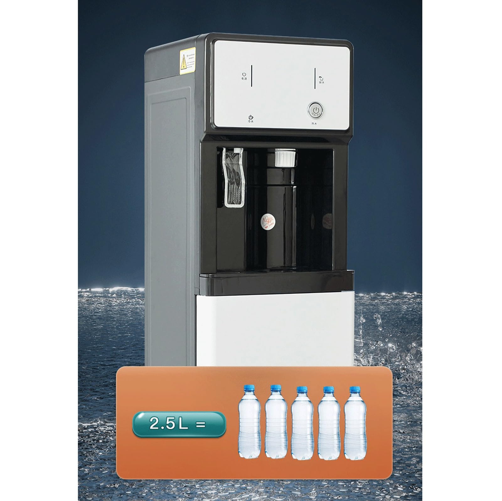 Bottom Loading Water Cooler Dispenser With 3 Temperature Settings Of ...