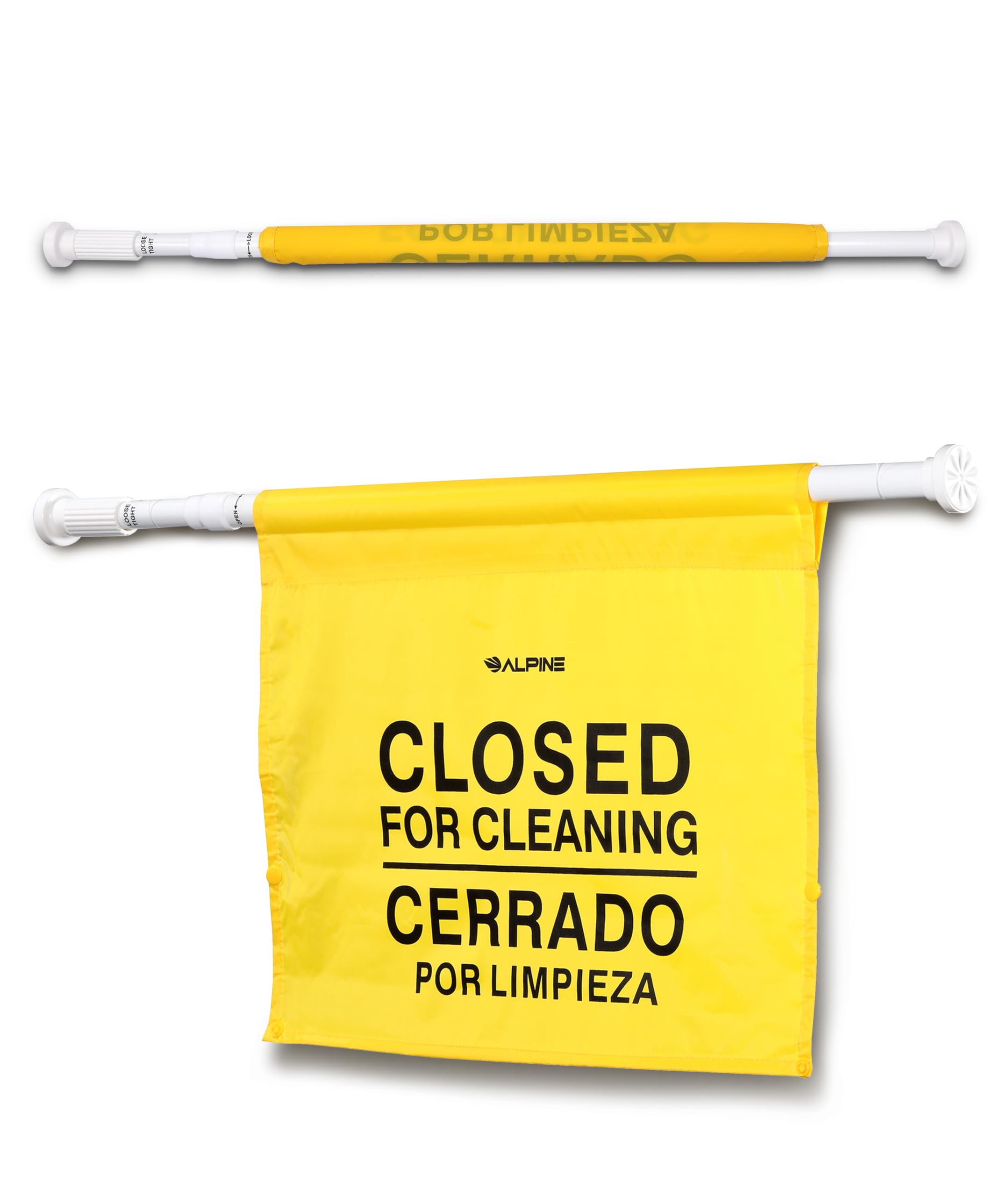 Snapklik.com : Alpine Restroom Closed For Cleaning Sign - Caution Door ...