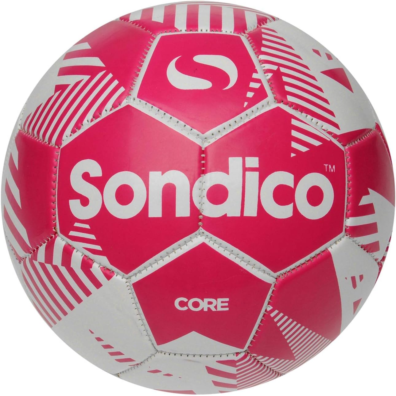Sondico Unisex Core XT Football Pink/White Size 5 : Amazon.co.uk ...