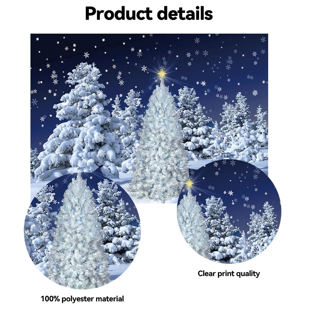Glitter Night Snow Scenes Christmas Christmas Animation Christmas
