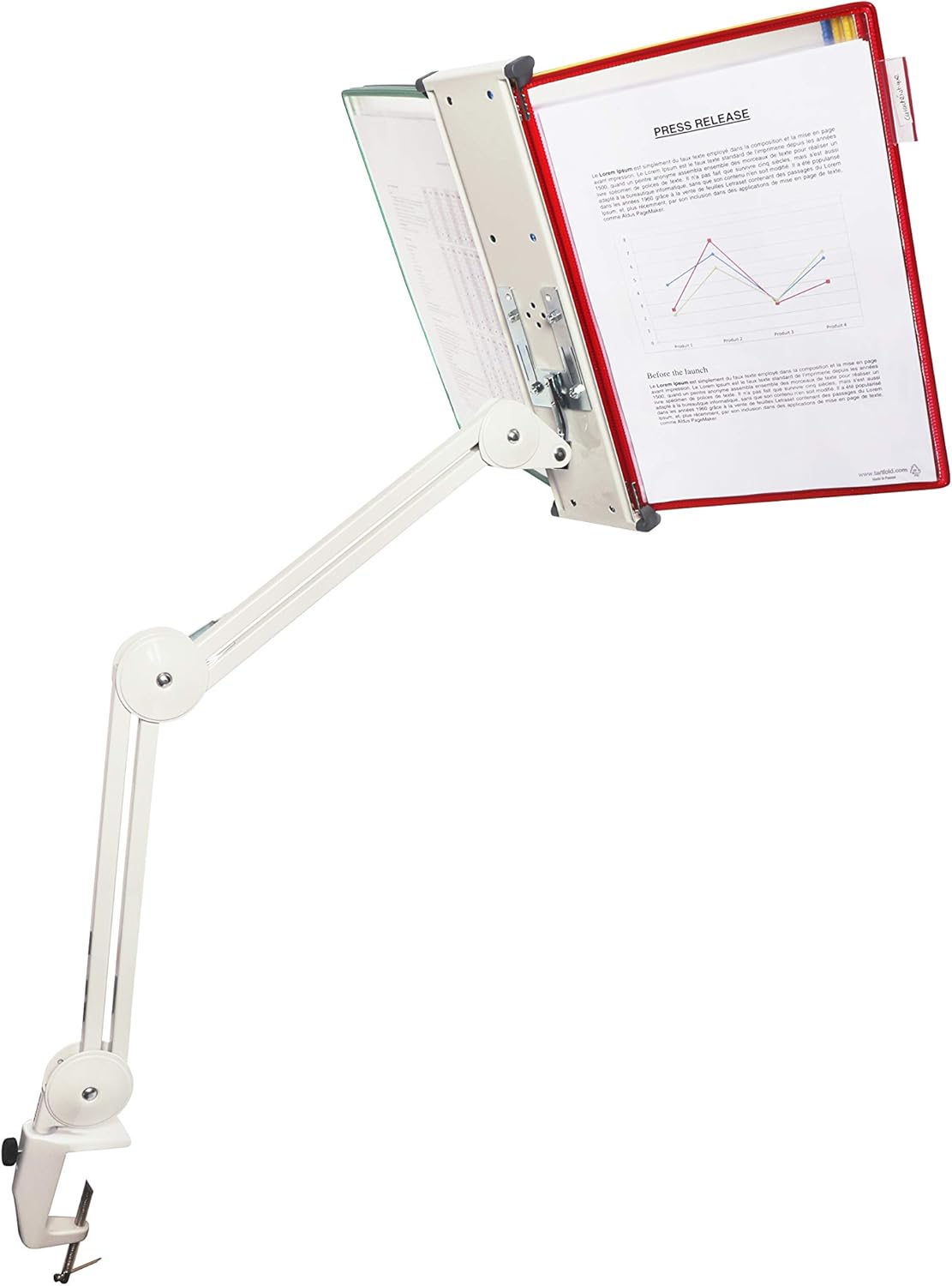 Tarifold 580101 Office Swing Arm Desk-mounted Ergonomic Adjustable for ...