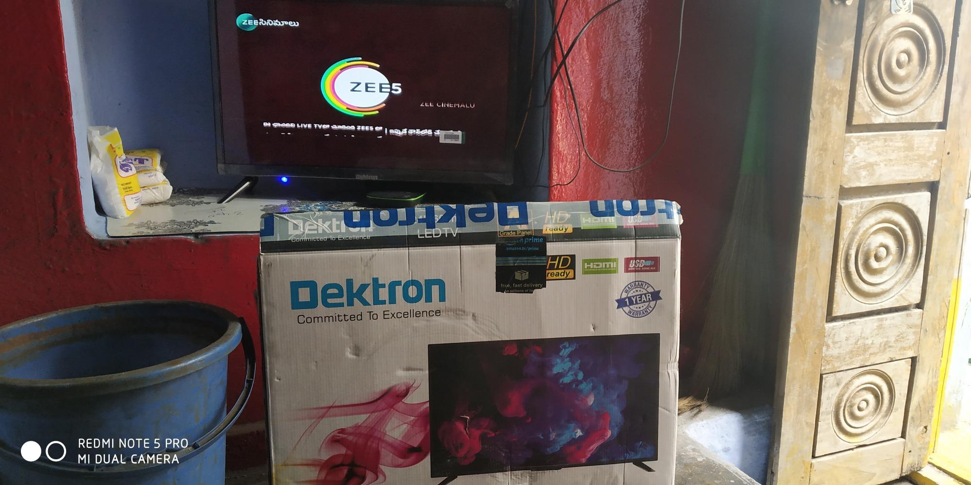 Dektron 60 cm (24 Inches) HD Ready LED TV DK2499HDR (Black) (2019 Model ...