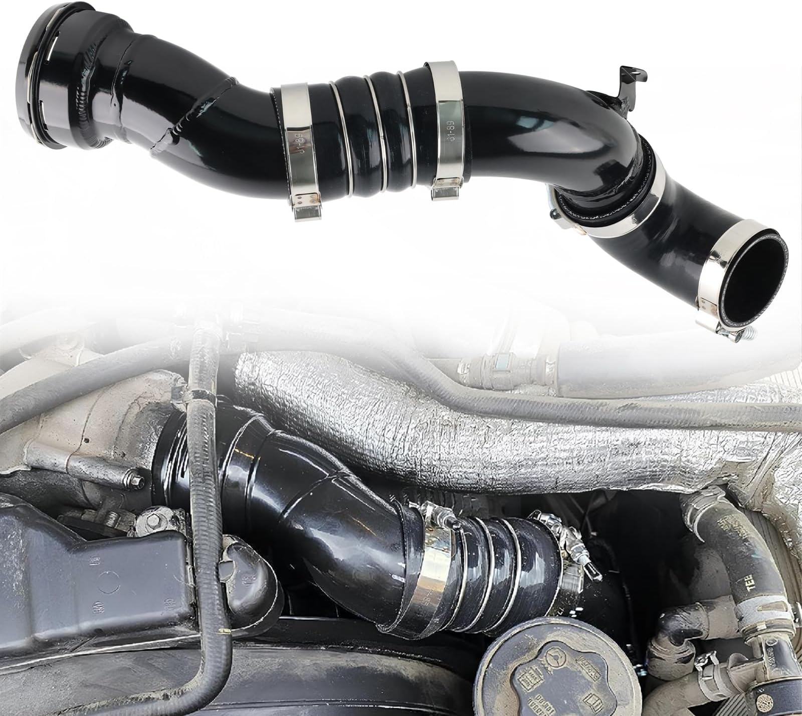 Amazon.com: VVORHSBELL 667-300Cold Side Intercooler Pipe Compatible ...