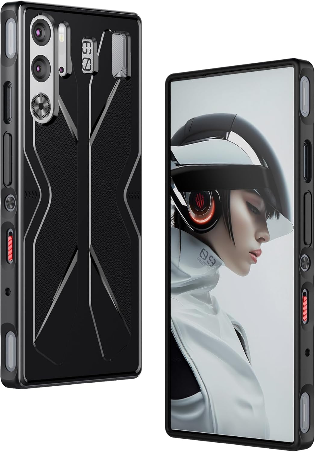 Amazon.com: Cresee Case for Red Magic 9 Pro/9S, Flexible TPU Cover Anti ...