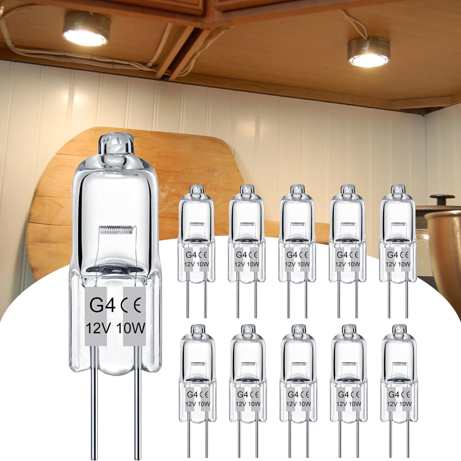 Philips 10w 6v 7387 ESA/FHD 3200k G4 M29 Halogen Light Bulb - Halogen ...