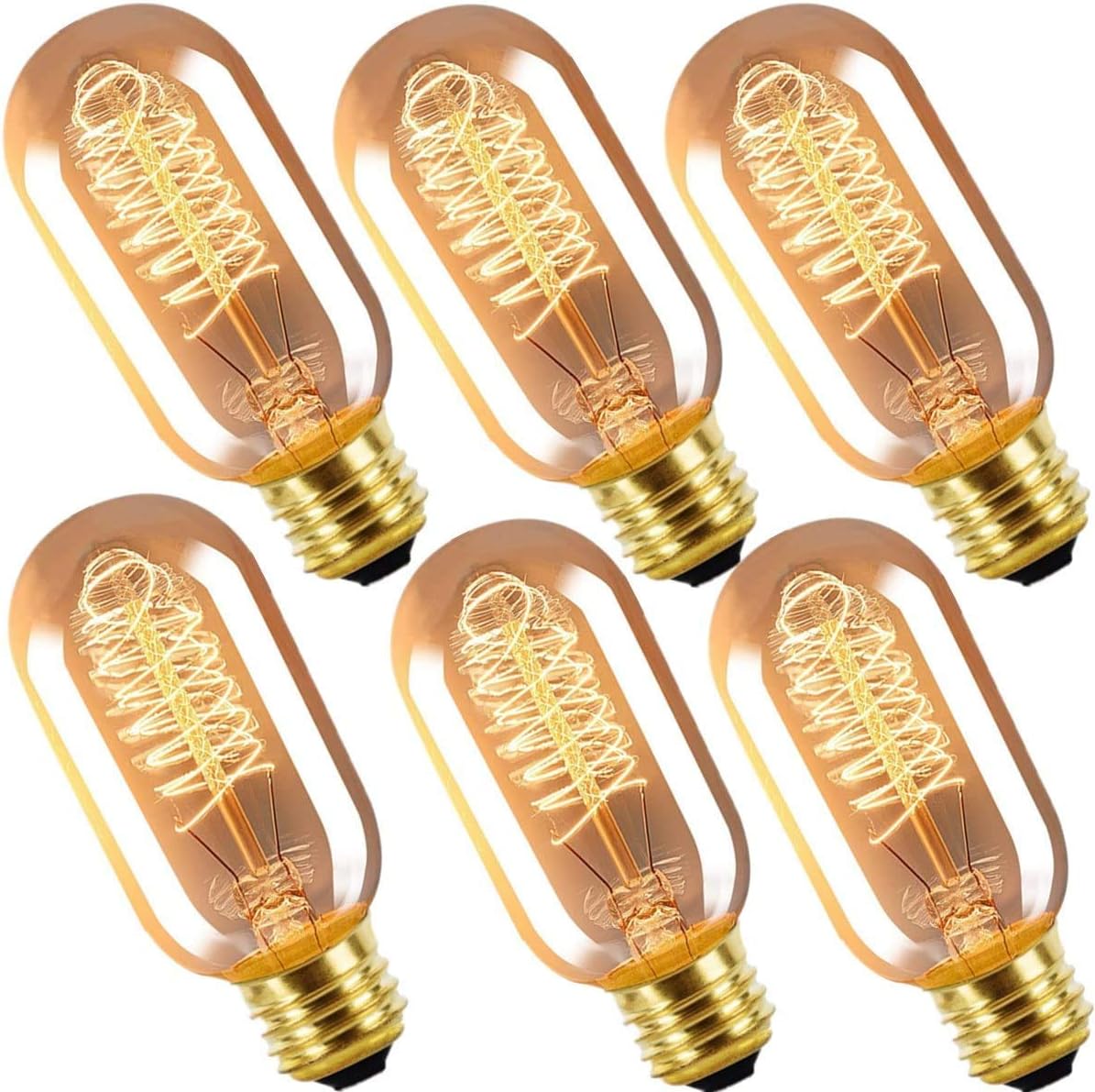 INNOCCY Edison Light Bulb , 40W E26 E27 Vintage Bulb Dimmable T45 ...