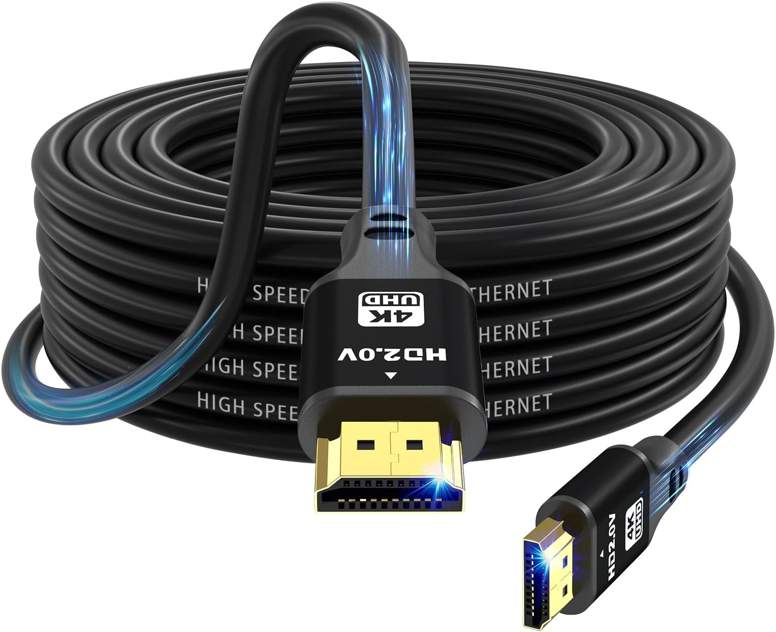 True HQ 10M HDMI Cable HIGH SPEED Long Lead with Ethernet ARC 3D ...