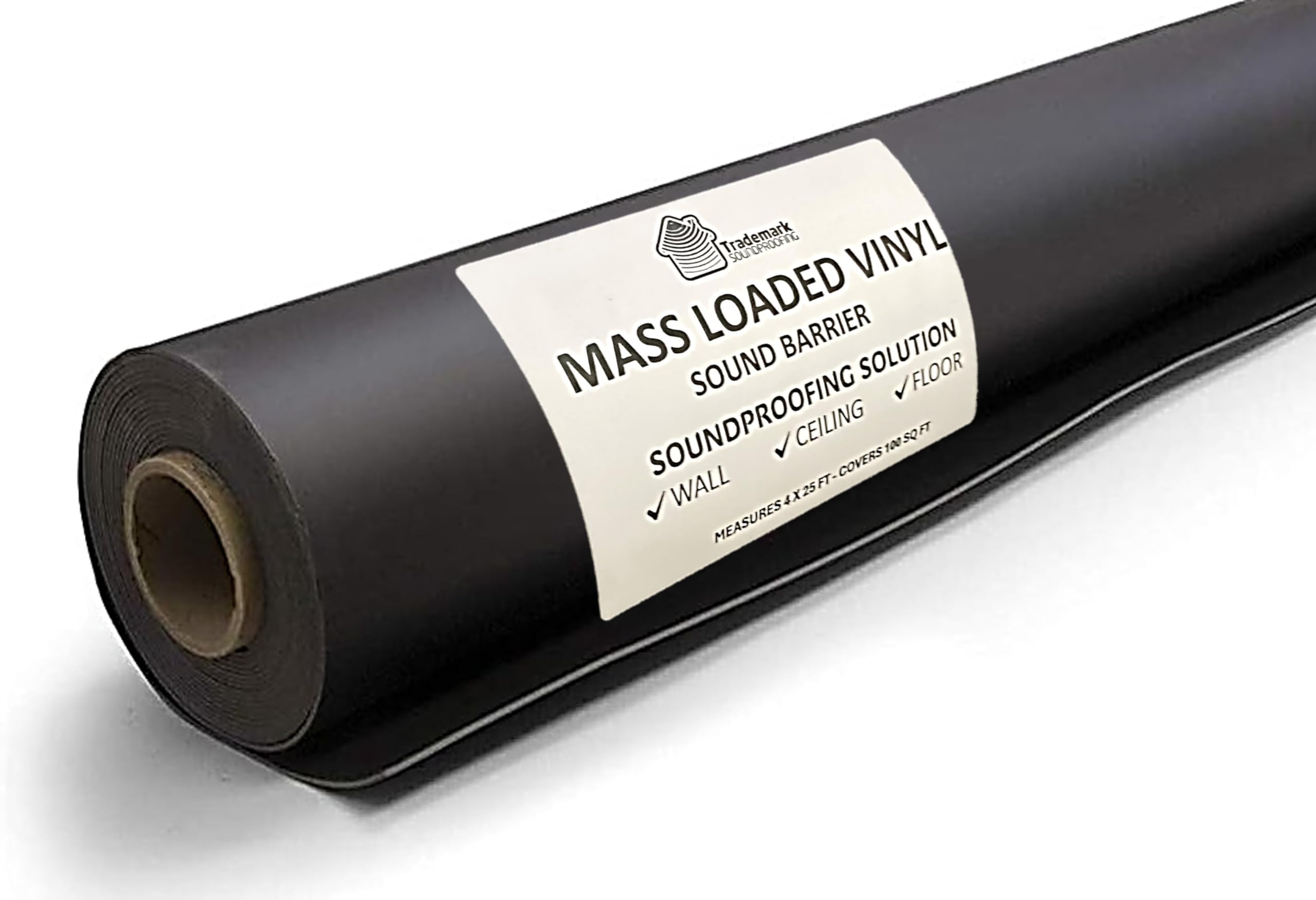 Amazon.com: Trademark Soundproofing Mass Loaded Vinyl 1lb - MLV ...