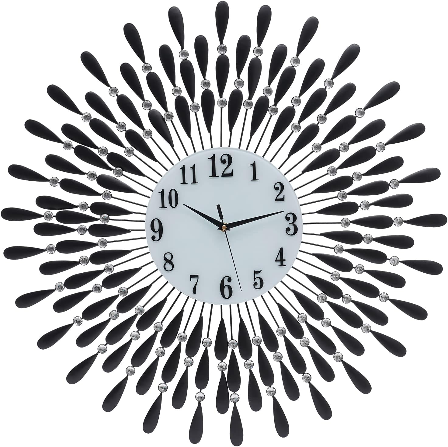 Amazon.com: TBVECHI Big Wall Clocks, Wall Clock for Living Room Decor ...