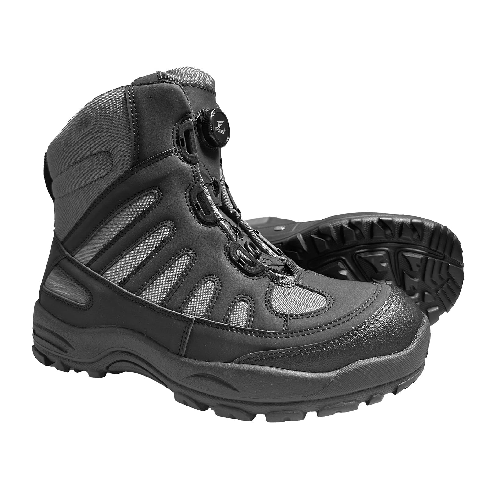 Snapklik.com : 8 Fans Wading Boots For Men&Women Anti-Slip Rubber Sole