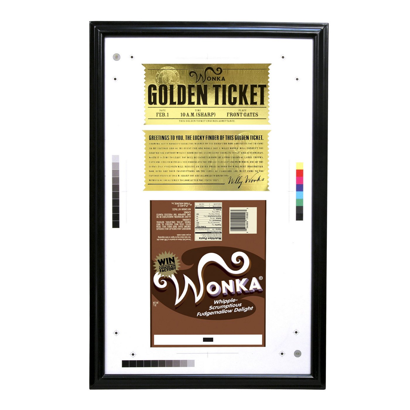Charlie And The Chocolate Factory Golden Ticket Template Golden