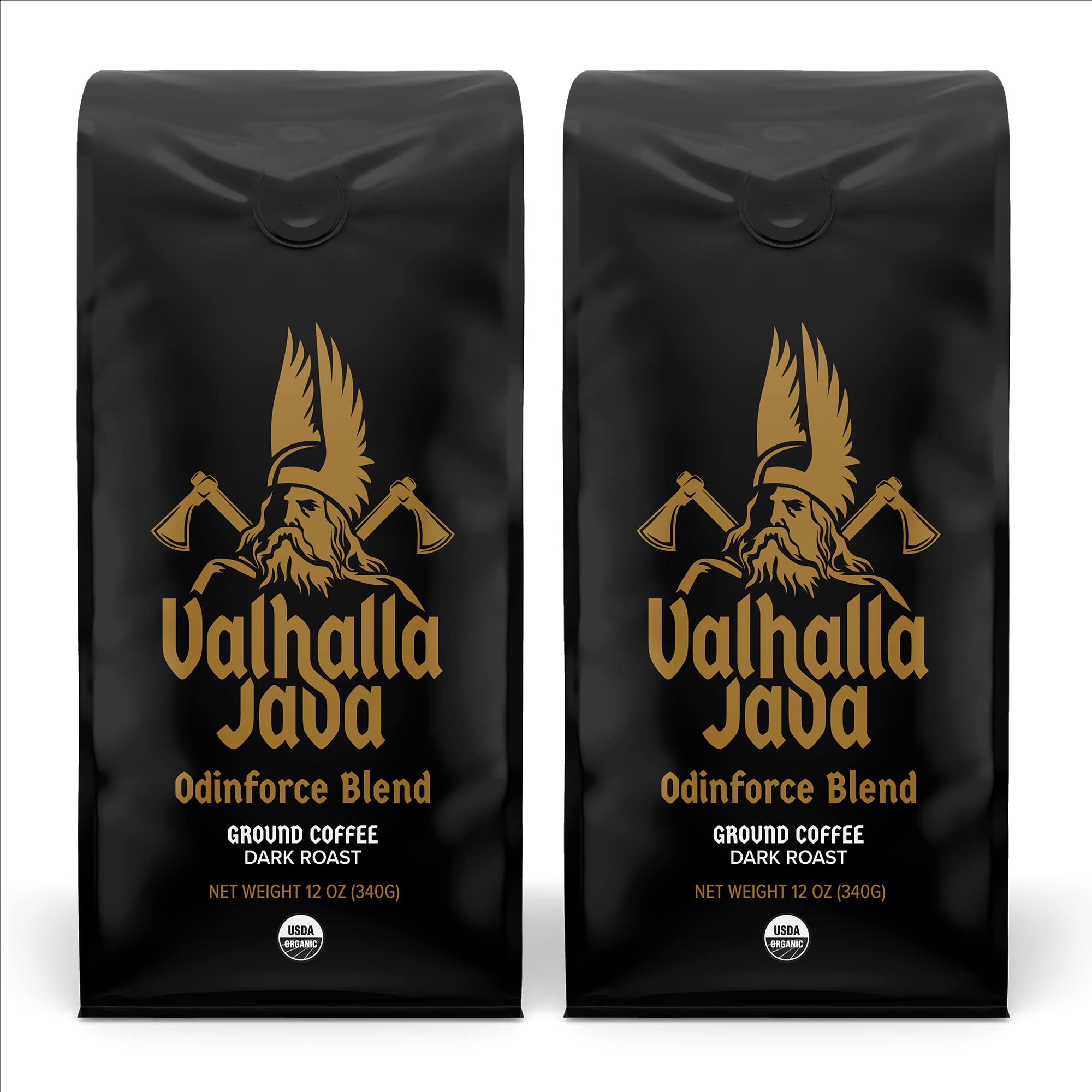 Buy Death Wish Coffee Valhalla Java Odinforce Blend - Ground Dark Roast ...