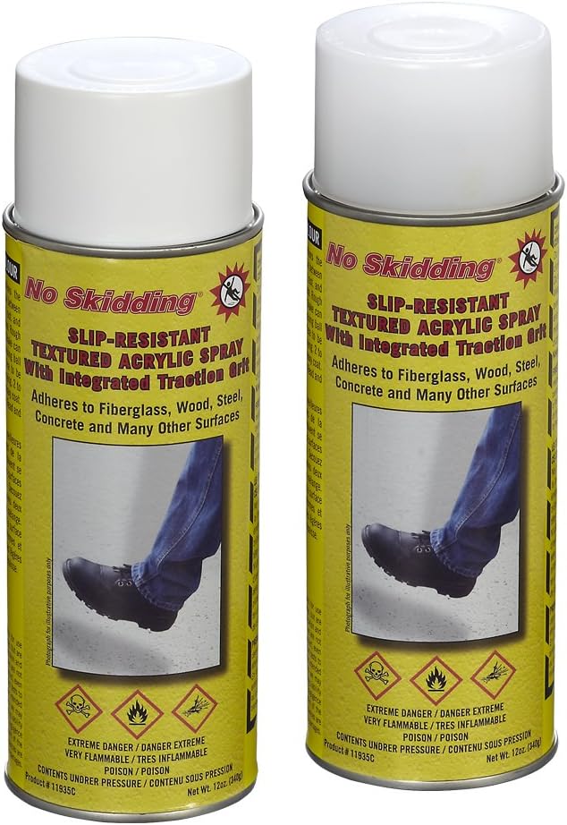 Rust-Oleum 271455 Stops Rust Anti-Slip Spray, 12 oz, Matte finish ...