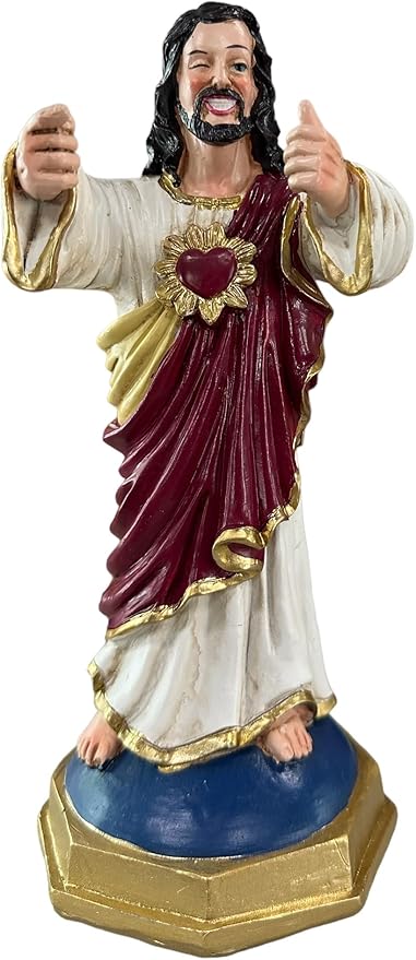 Amazon.com: Matts Classic Collectibles Buddy Jesus Figure Christ : Toys ...