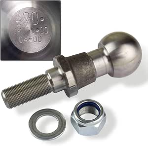 DEMA Rotule Boule d'attelage agricole Tracteur Quad Voiture Acier ...