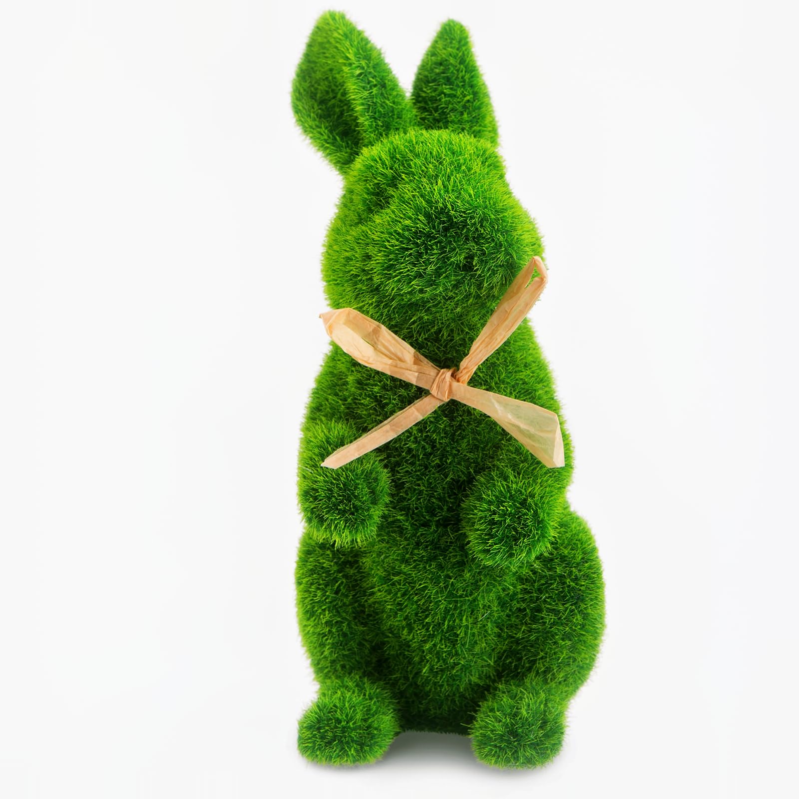 Amazon.com: Easter Moss Bunny Figurine, Easter Bunny Topiary Xoxwood 7. ...