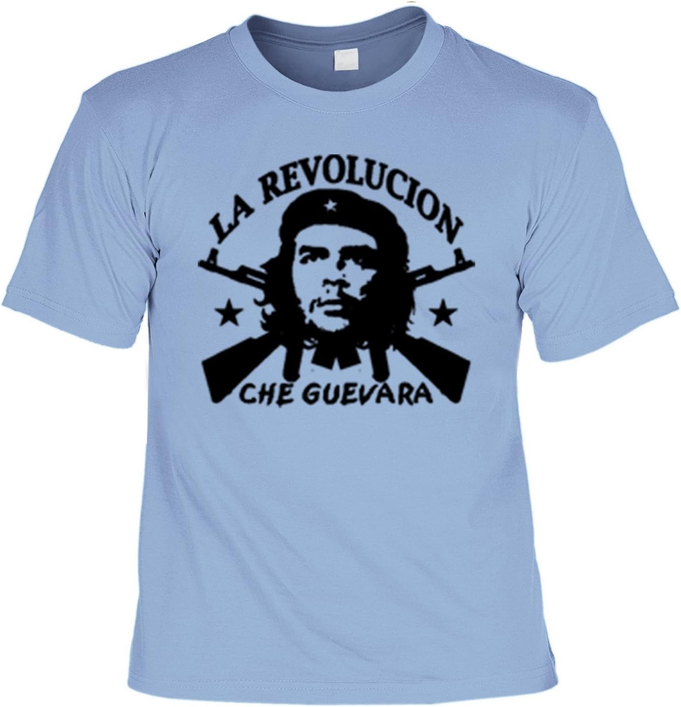 Revolution T-Shirt Che Guevara - La Revolucion in skyblau : Amazon.de ...