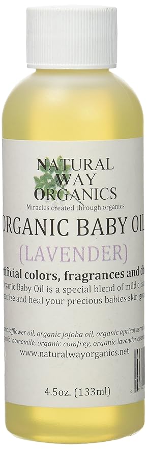 Amazon.com : Organic Baby Oil 4.5 oz. (132ml) : Baby Health And ...