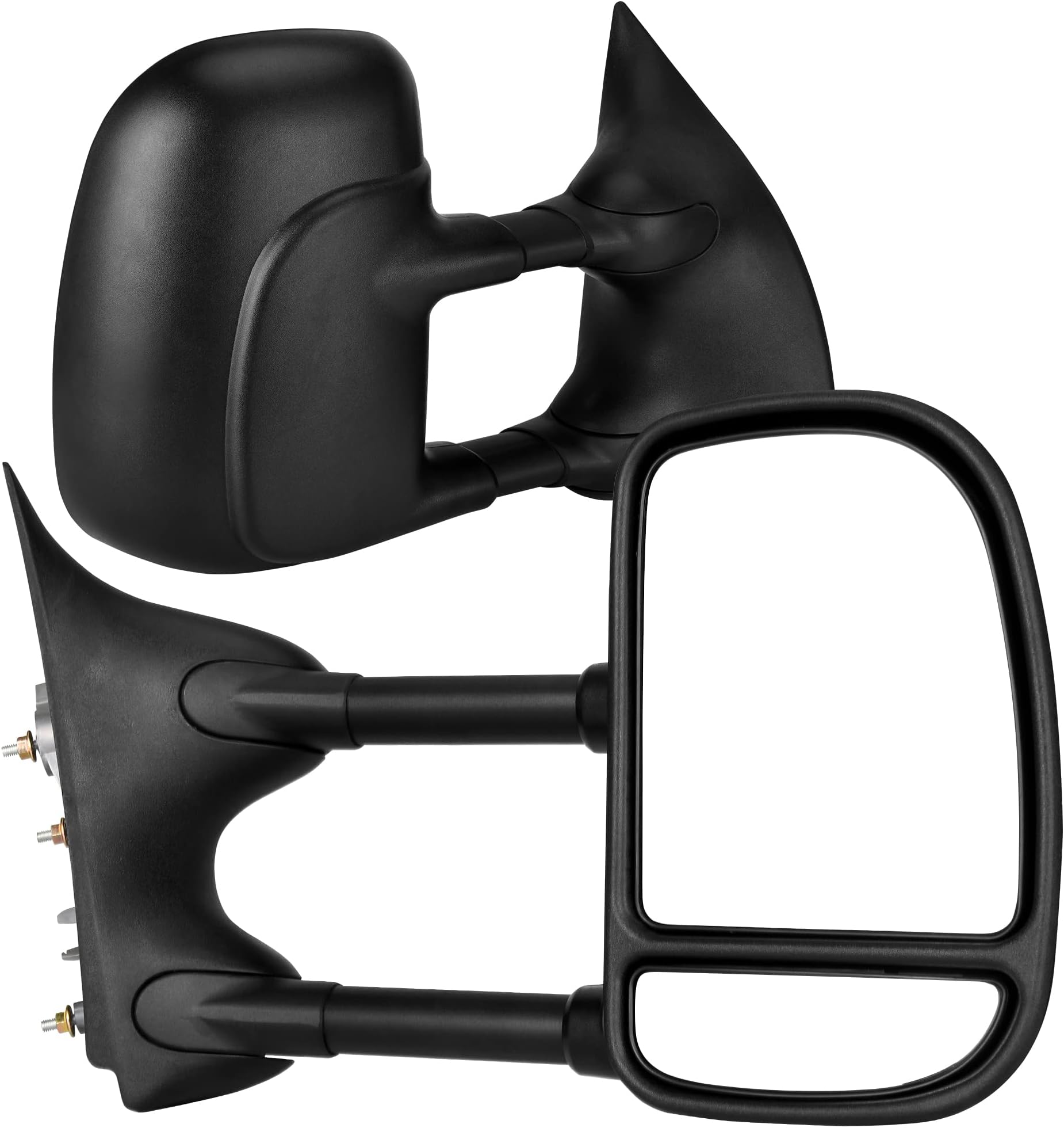 Amazon.com: Fit System Passenger Side Towing Mirror for Ford Econoline ...