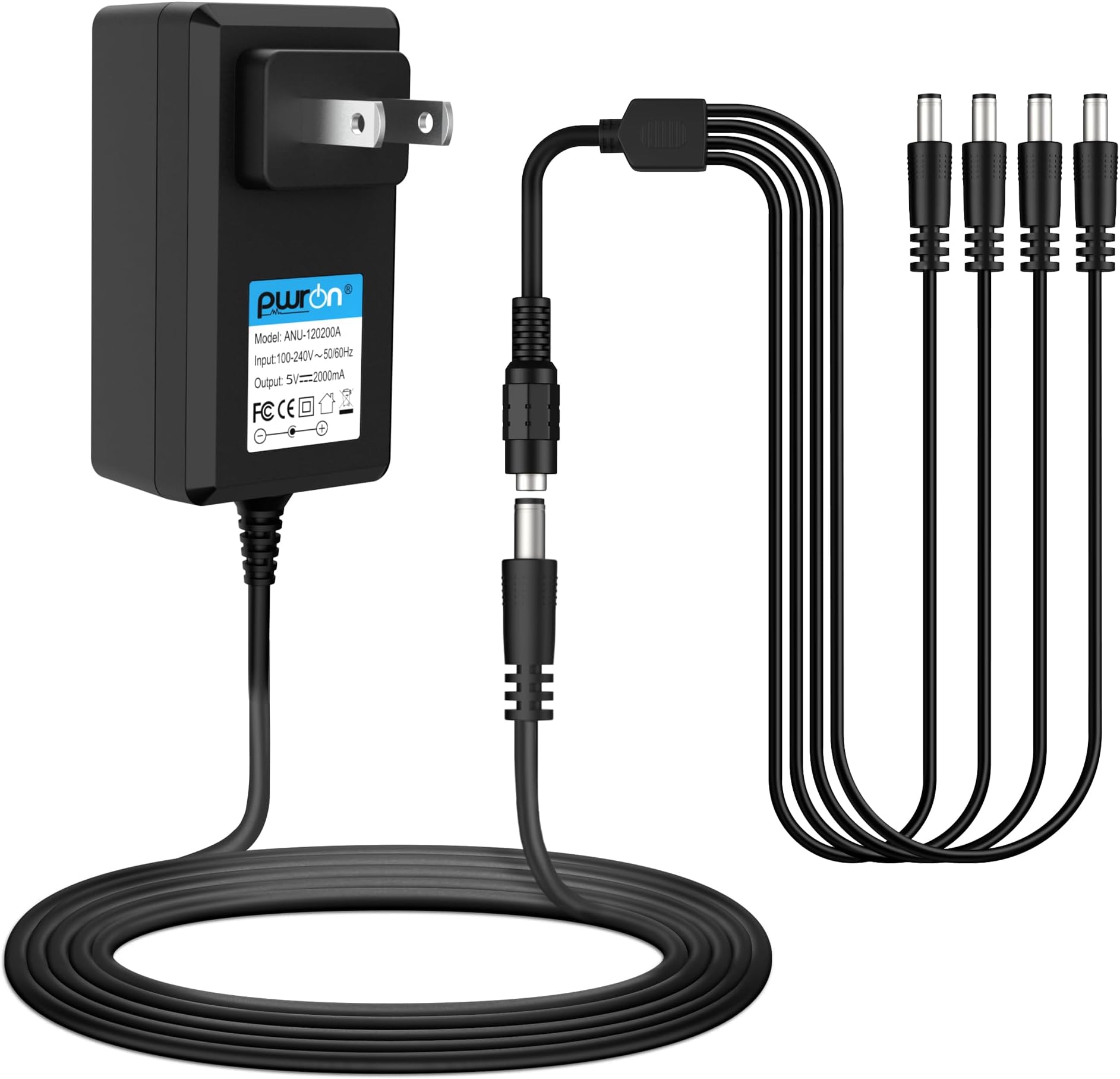 Amazon.com: PwrON 6.6FT AC Adapter Replacement for Lemax Lighted ...