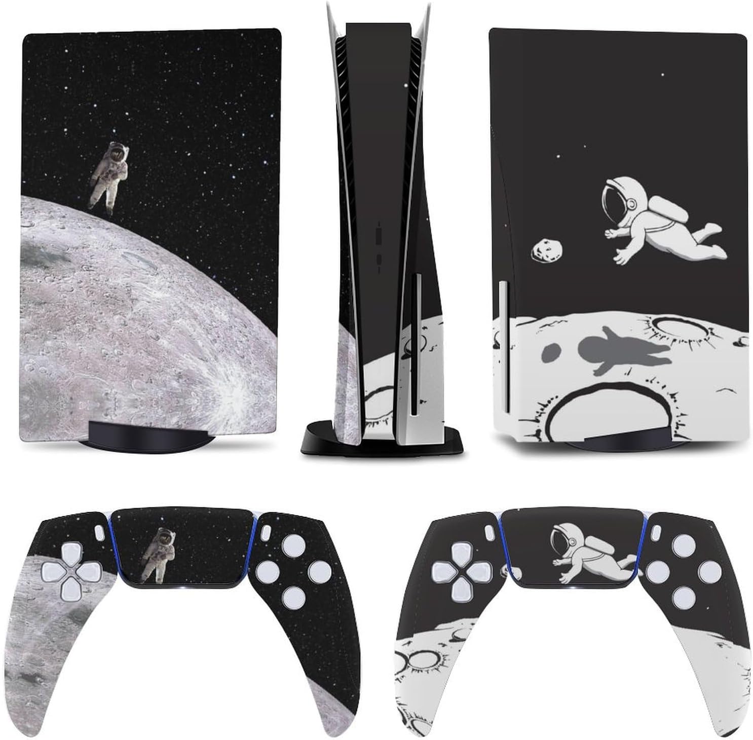 Amazon.com: AoHanan Astronaut Walking in The Moon 5 Skin Console and ...